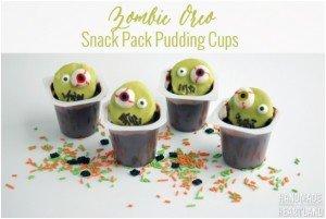 14 Spooky Pudding Cups: Halloween Kid's Party