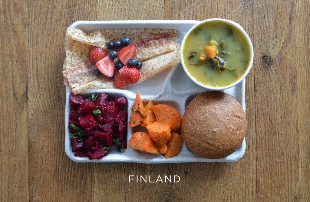 The Food Served In Schools Around The World Compared To USA