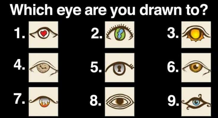 Choose an Eye and Become Amazed of What it Says About You