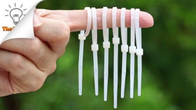 12 Creative Things You Can do: With Zip Ties Right Now